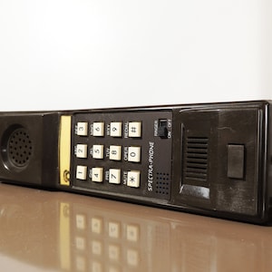 Collectible Vintage Spectra Phone Alarm Clock AM/FM Radio - Etsy