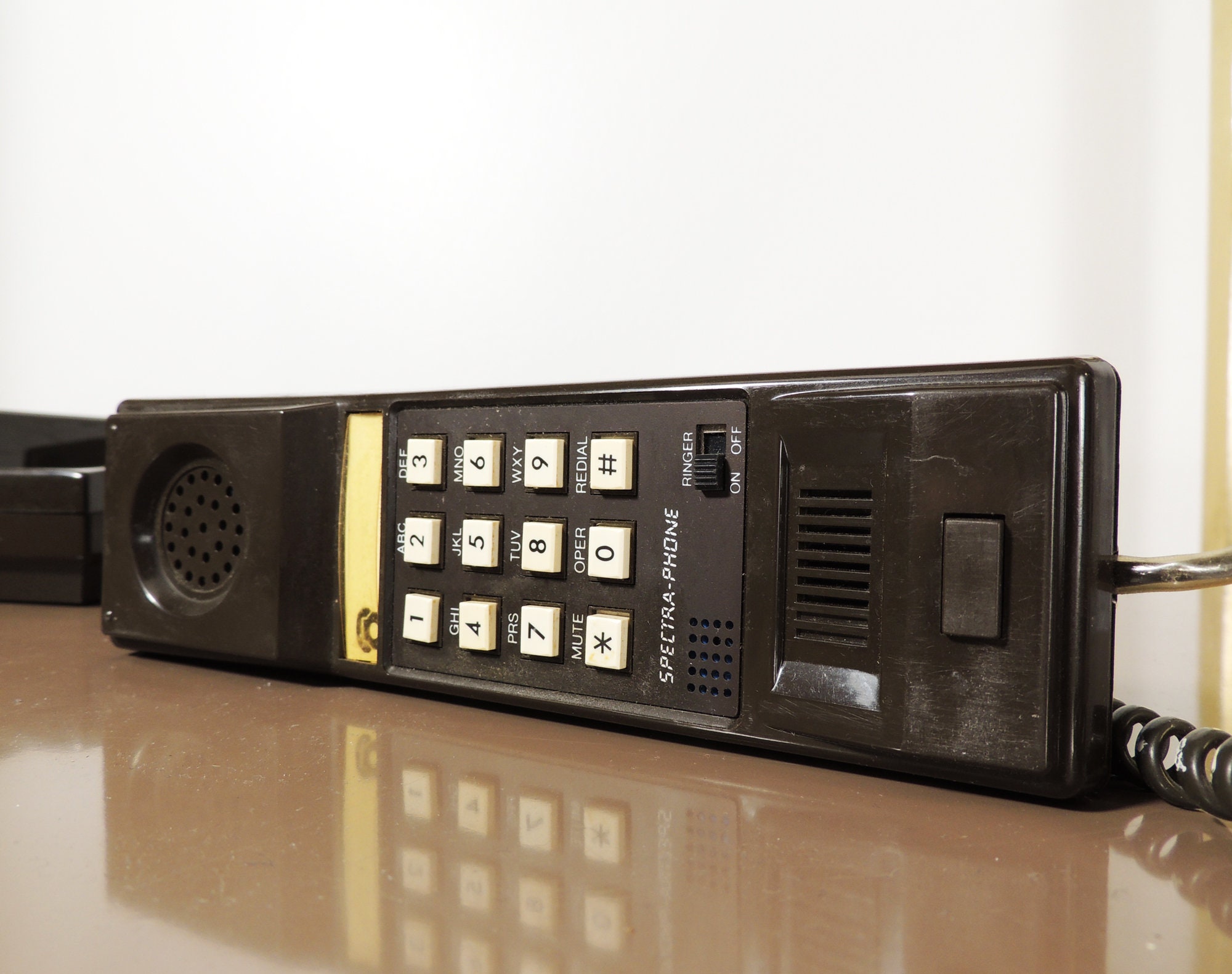 Collectible Vintage Spectra Phone Alarm Clock AM/FM Radio - Etsy