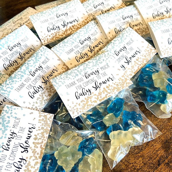 Baby Shower Bear - Etsy