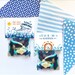 Party Favor Set Treat Bag Gift Tag Gummy Sharks You Made the Party ...
