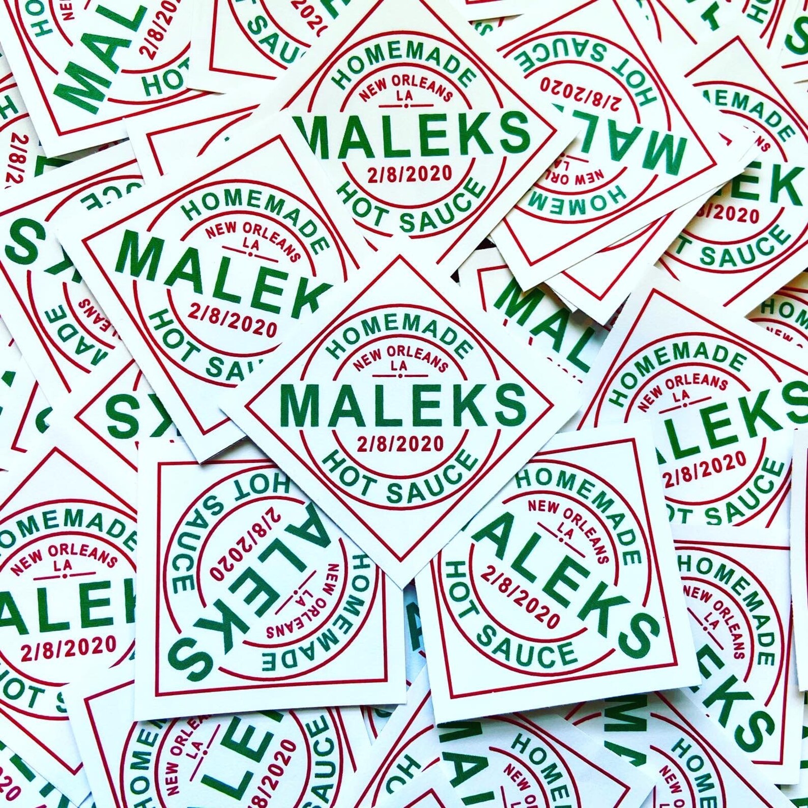 Personalized Hot Sauce Labels for Hot Sauce or Spice Bottle | Etsy