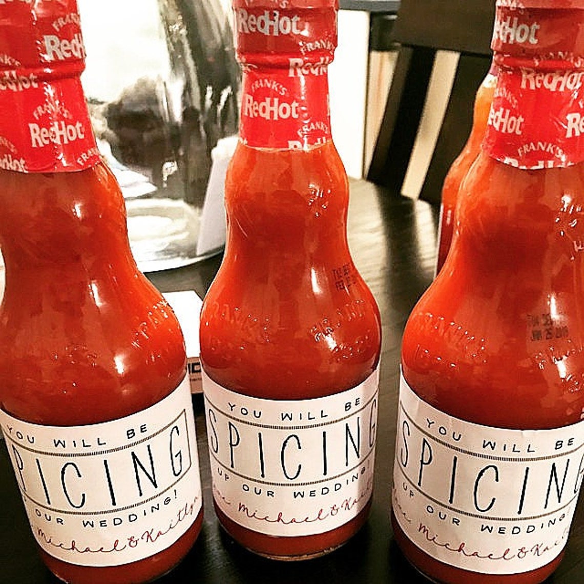 Personalized Sticker Label for Hot Sauce Bottle or Spice | Etsy
