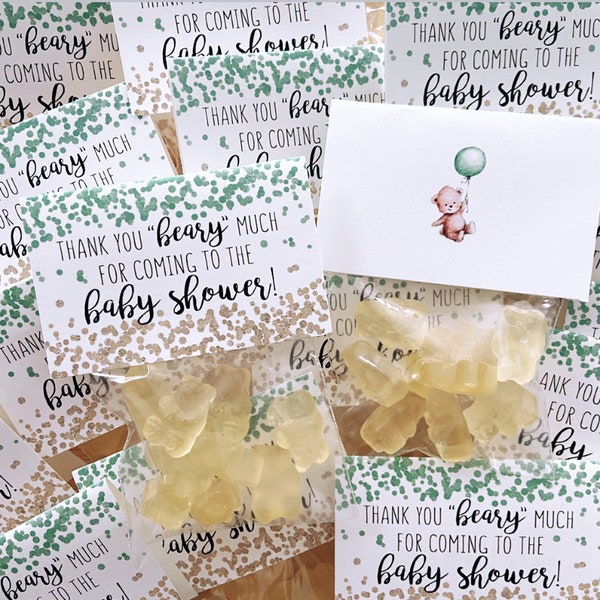 Babyshower Gummy Bears - Etsy