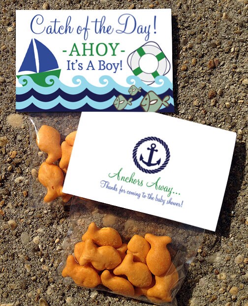 Custom Nautical Themed catch of the Day Gift Card - Etsy