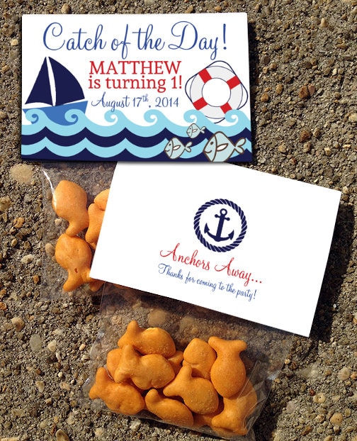 Custom Nautical Themed catch of the Day Gift Card - Etsy