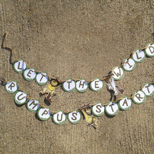 Let the Wild Rumpus - Etsy