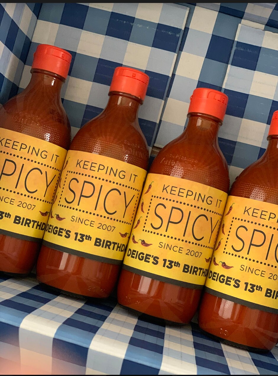CREATE YOUR OWN Fully Custom Order Personalized Hot Sauce | Etsy