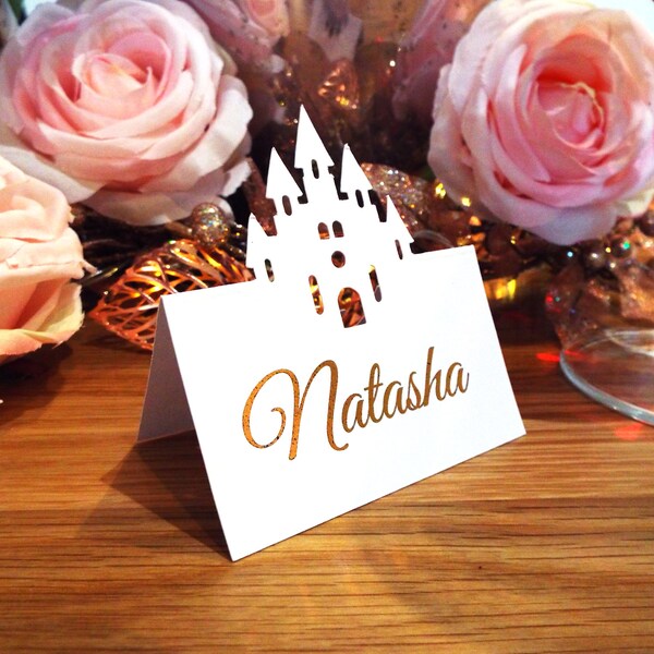 Gold Place Card - Etsy