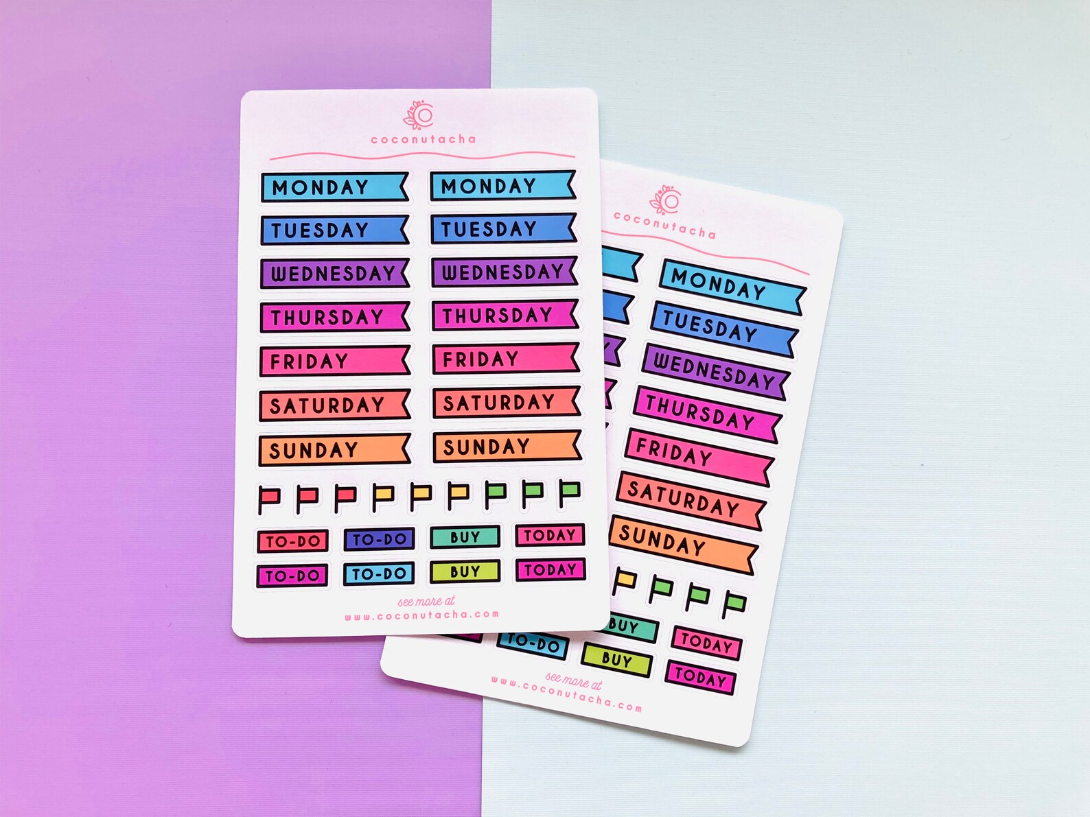 Daily to Do List Planner Sticker Set - Etsy UK
