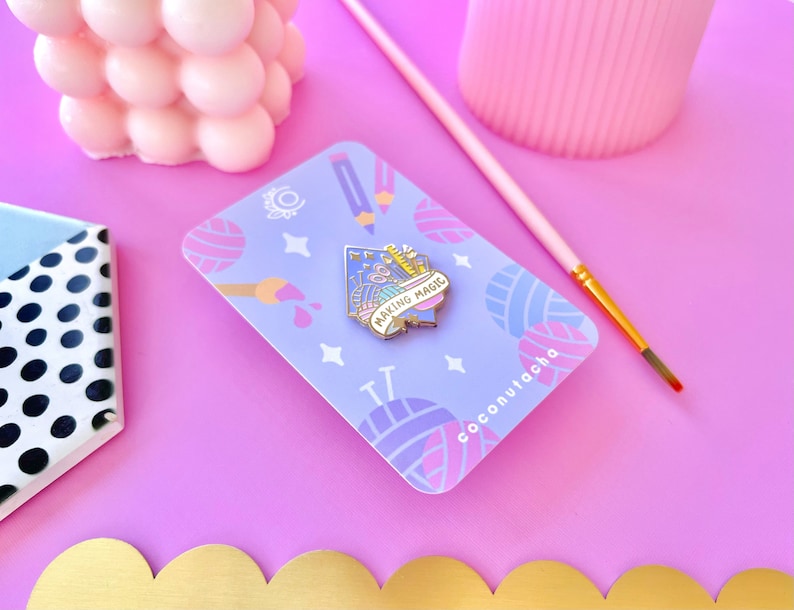 Making Magic Enamel Pin - Etsy