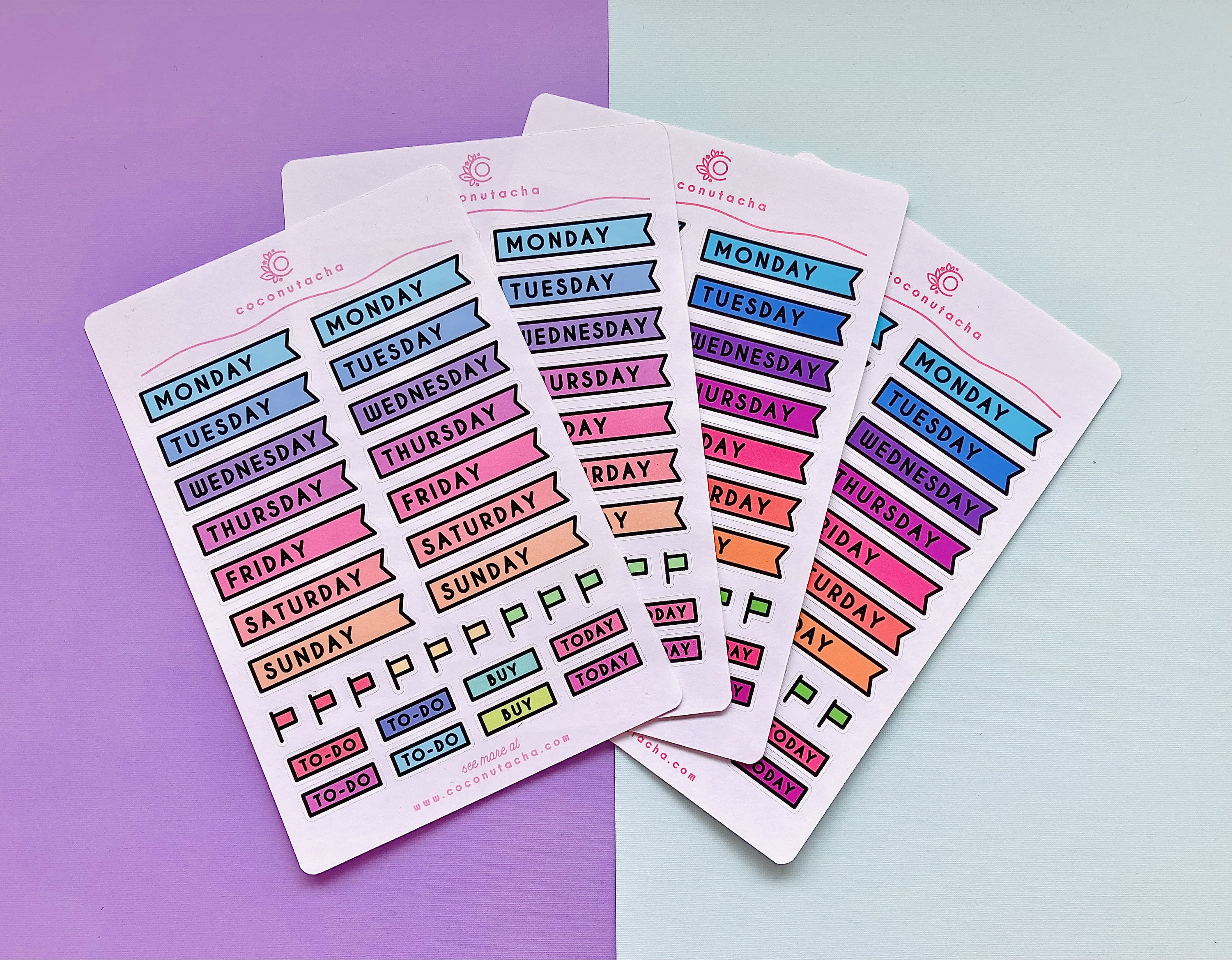 Daily to Do List Planner Sticker Set - Etsy UK