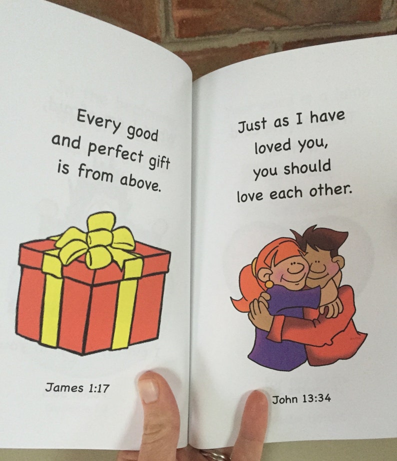 Bible Verse Book - Etsy