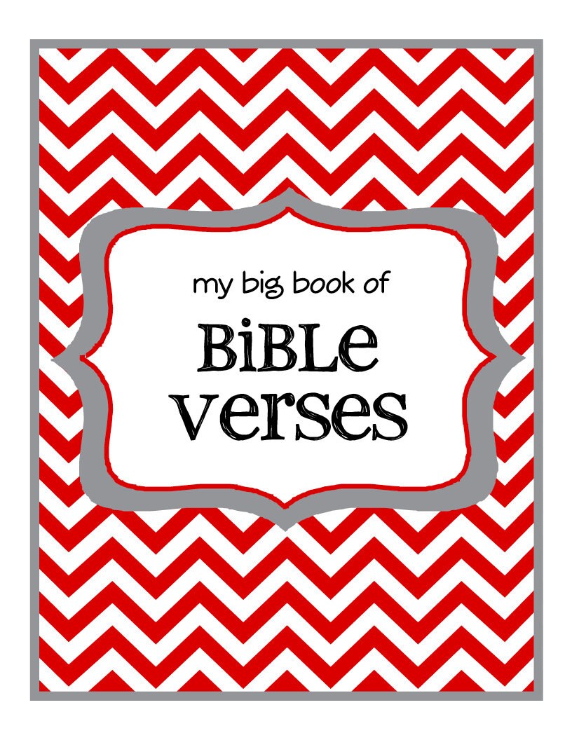 Bible Verse Book - Etsy