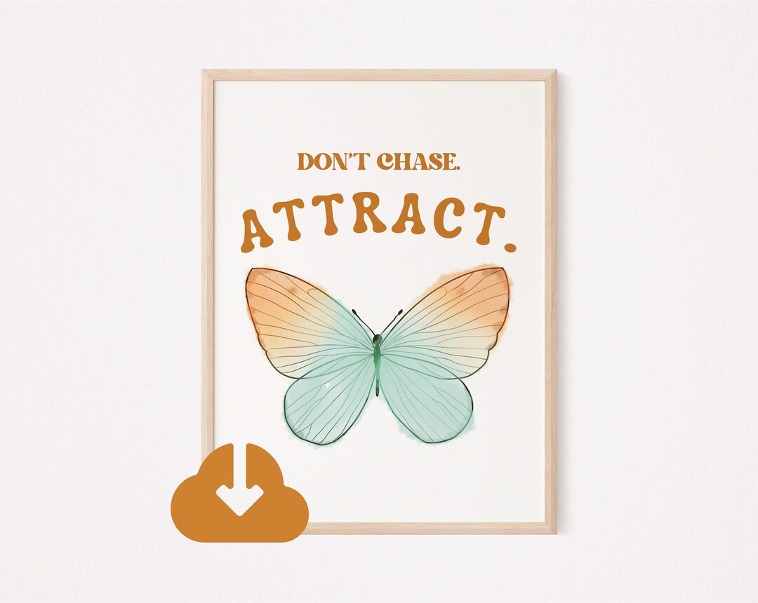 Motivational Butterfly Digital Print - Etsy