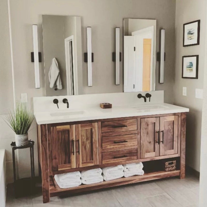 Walnut Vanity - Etsy