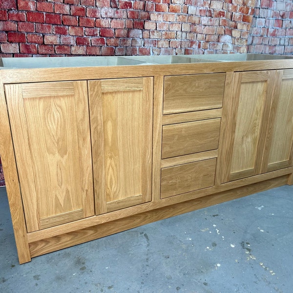 Custom White Oak Vanity - Etsy Custom White Oak Vanity - Etsy