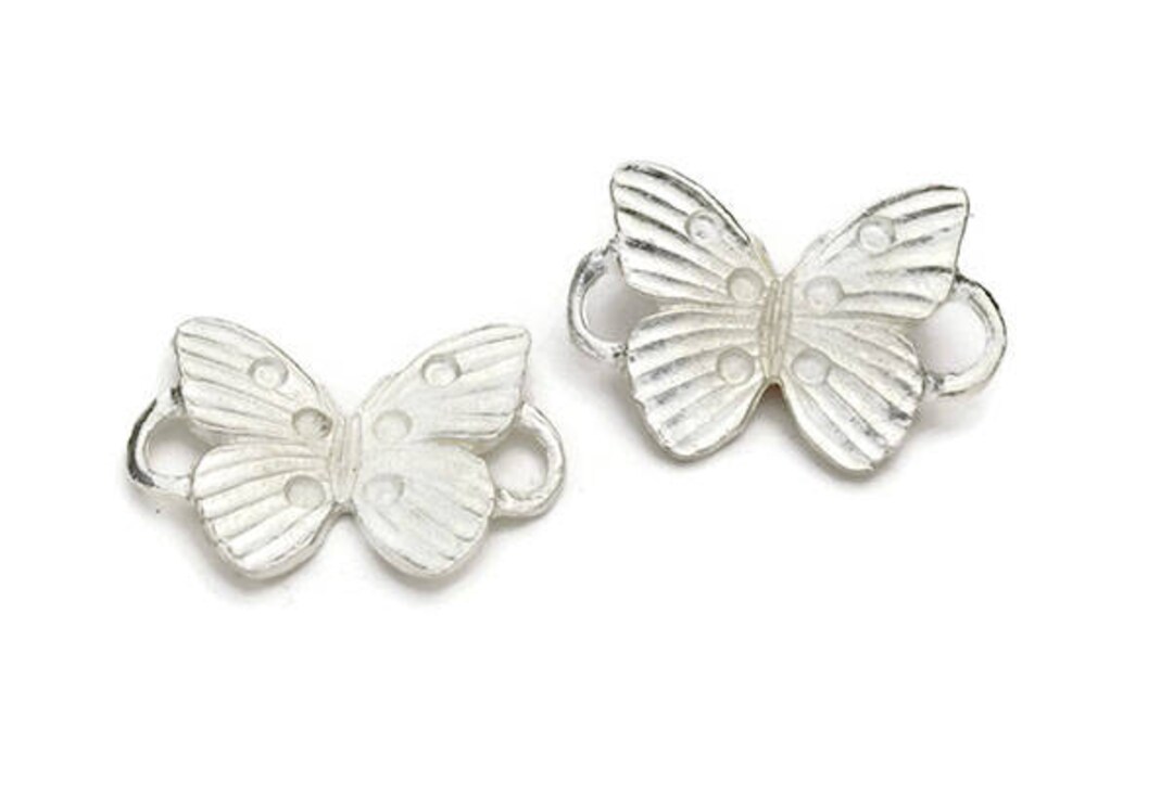 Butterfly Connector II Silver Plated Best Quality Metal - Etsy