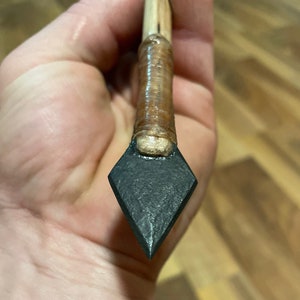 Traditional Medieval European Archer’s Arrow, Hand Forged Steel Tip ...