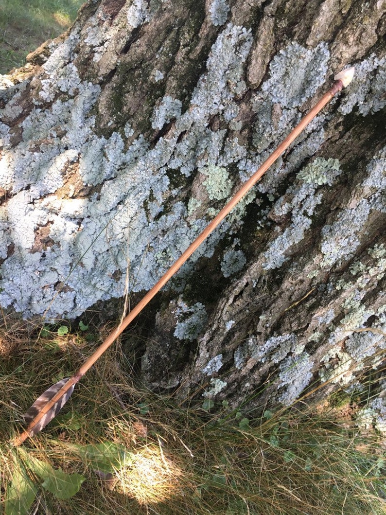 Handmade Native American Style Replica Flint Arrowhead Beginner Hunter ...