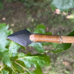 Traditional Medieval European Archer’s Arrow With Hand Forged Steel Tip ...