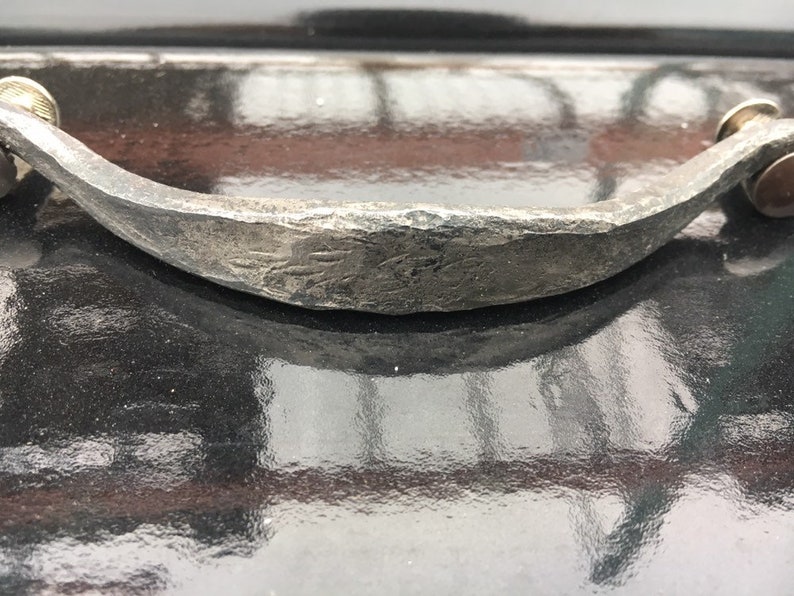 Drawer Handle Set, Cabinet Handles, Hand Forged Steel, Old Fashioned ...