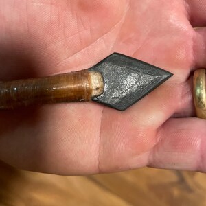 Traditional Medieval European Archer’s Arrow, Hand Forged Steel Tip ...