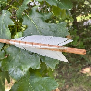 Traditional Medieval European Archer’s Arrow With Hand Forged Steel Tip ...