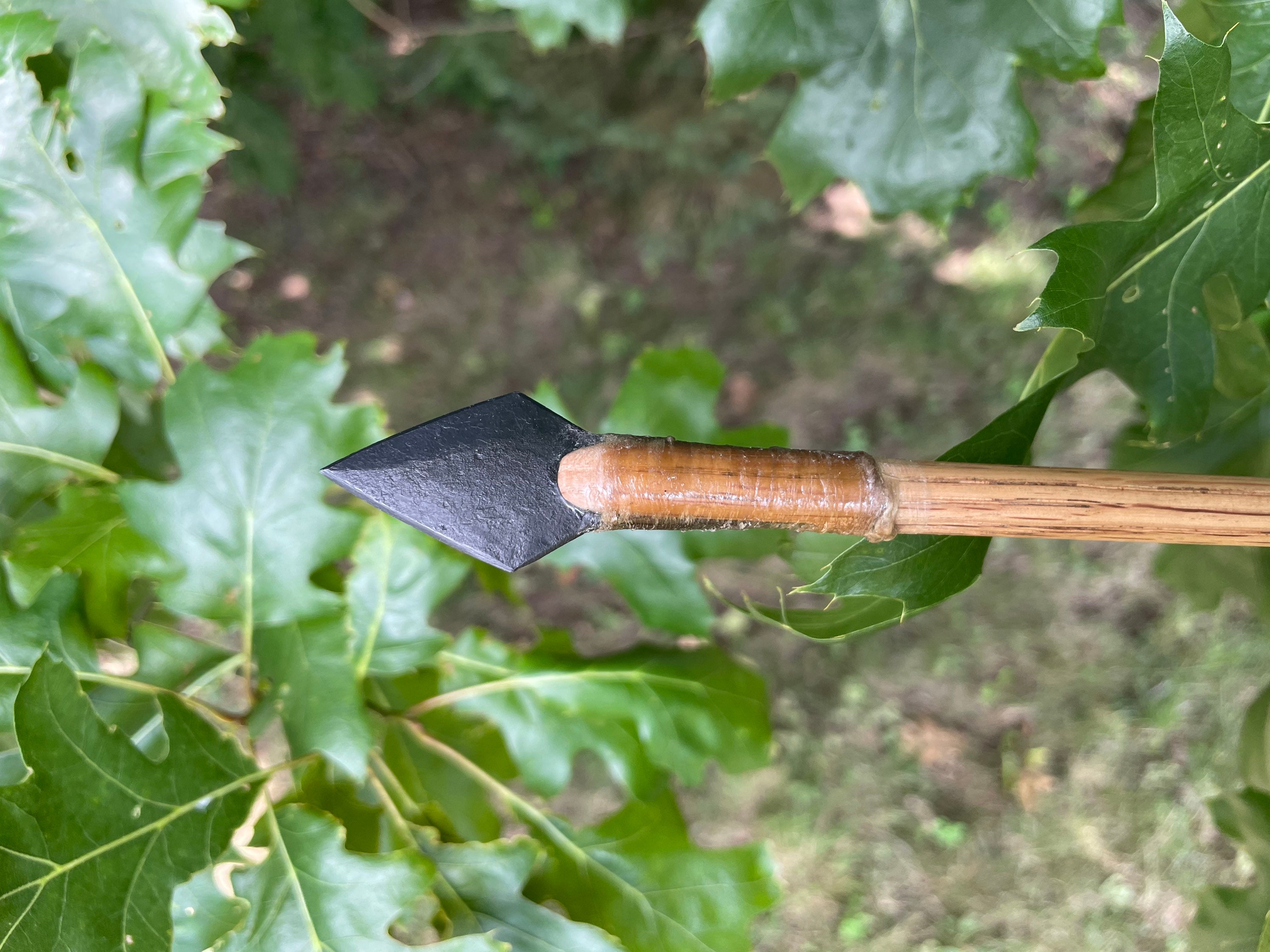 Traditional Medieval European Archers Arrow, Hand Forged Steel Tip ...