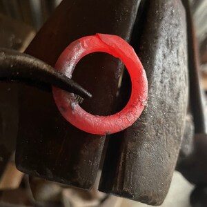 Handmade Copper Bell, Hand Forged Steel Hangers and Clapper, Fall ...