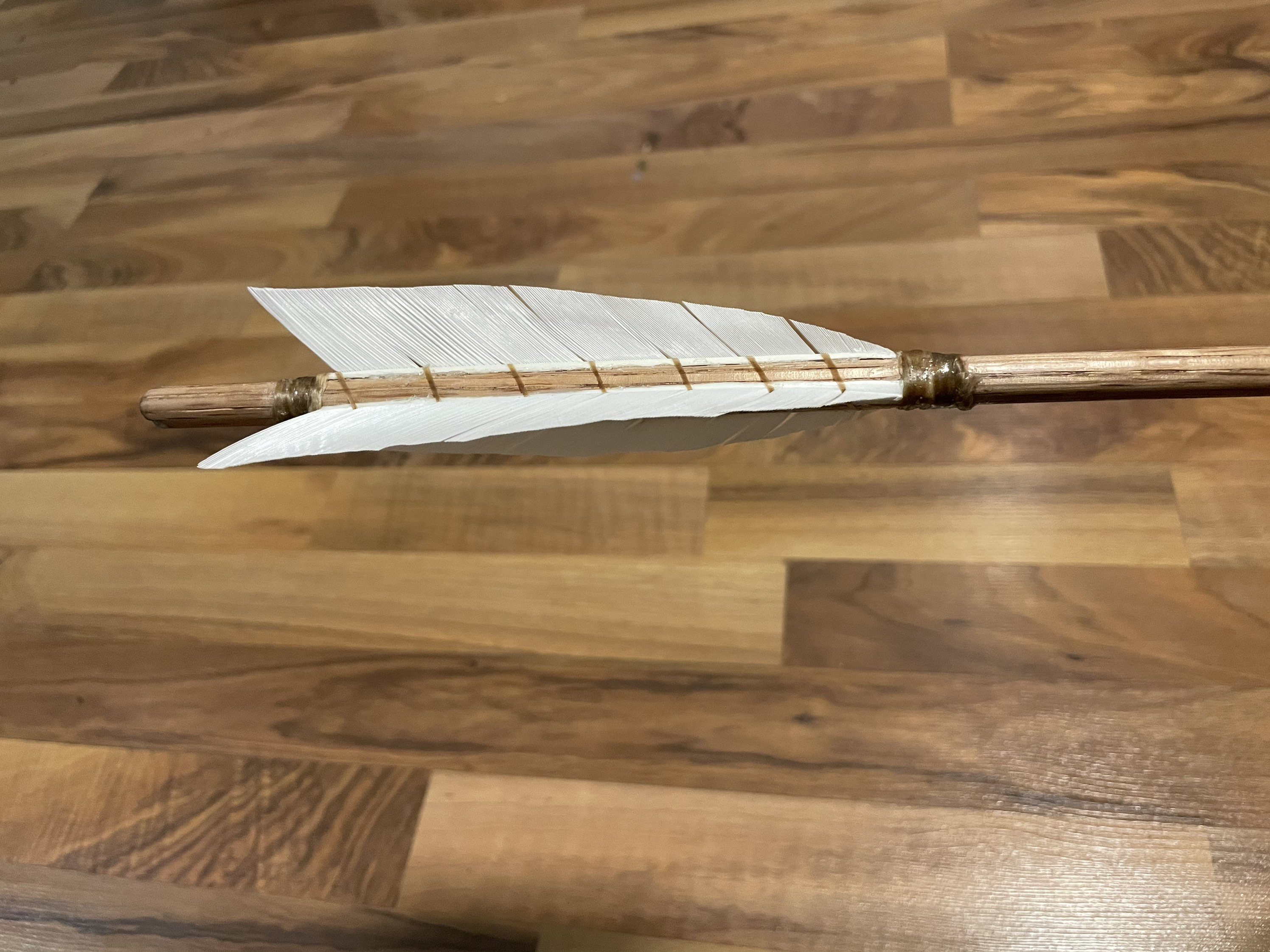 Traditional Medieval European Archers Arrow With Hand Forged Steel Tip ...