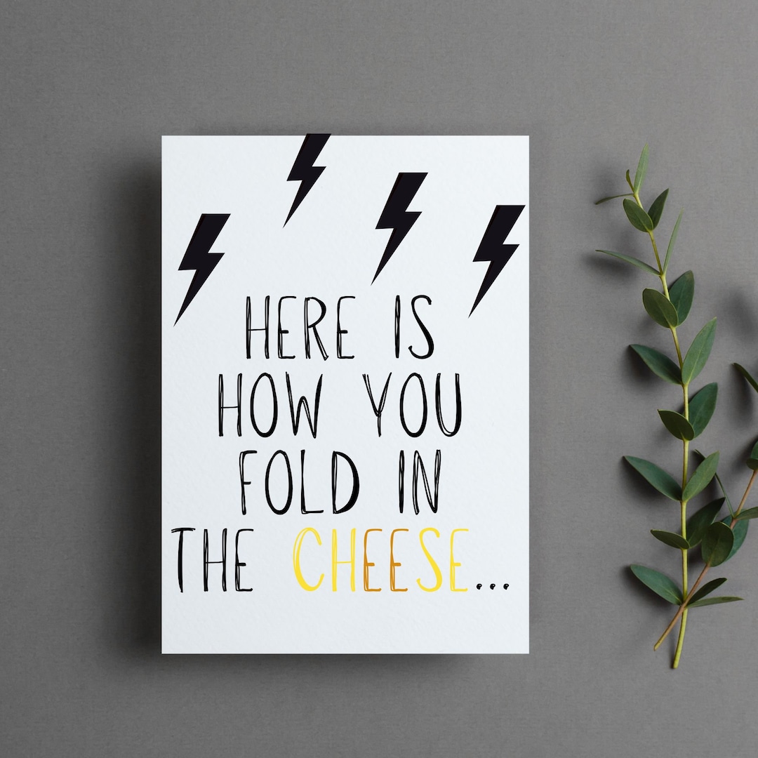 Schitt's Creek Funny Card | Fold in the Cheese | David and Moira ...