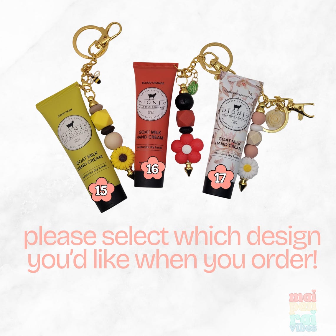 Goat Milk Hand Cream Keychain Gift | Purse Charm | Keychain Lotion ...