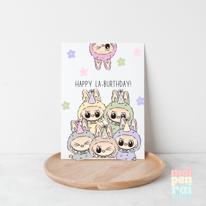 Labubu Cards - Etsy