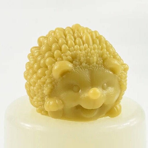 3D Hedgehog Flexible Silicone Soap Molds Cake Molds Pudding | Etsy