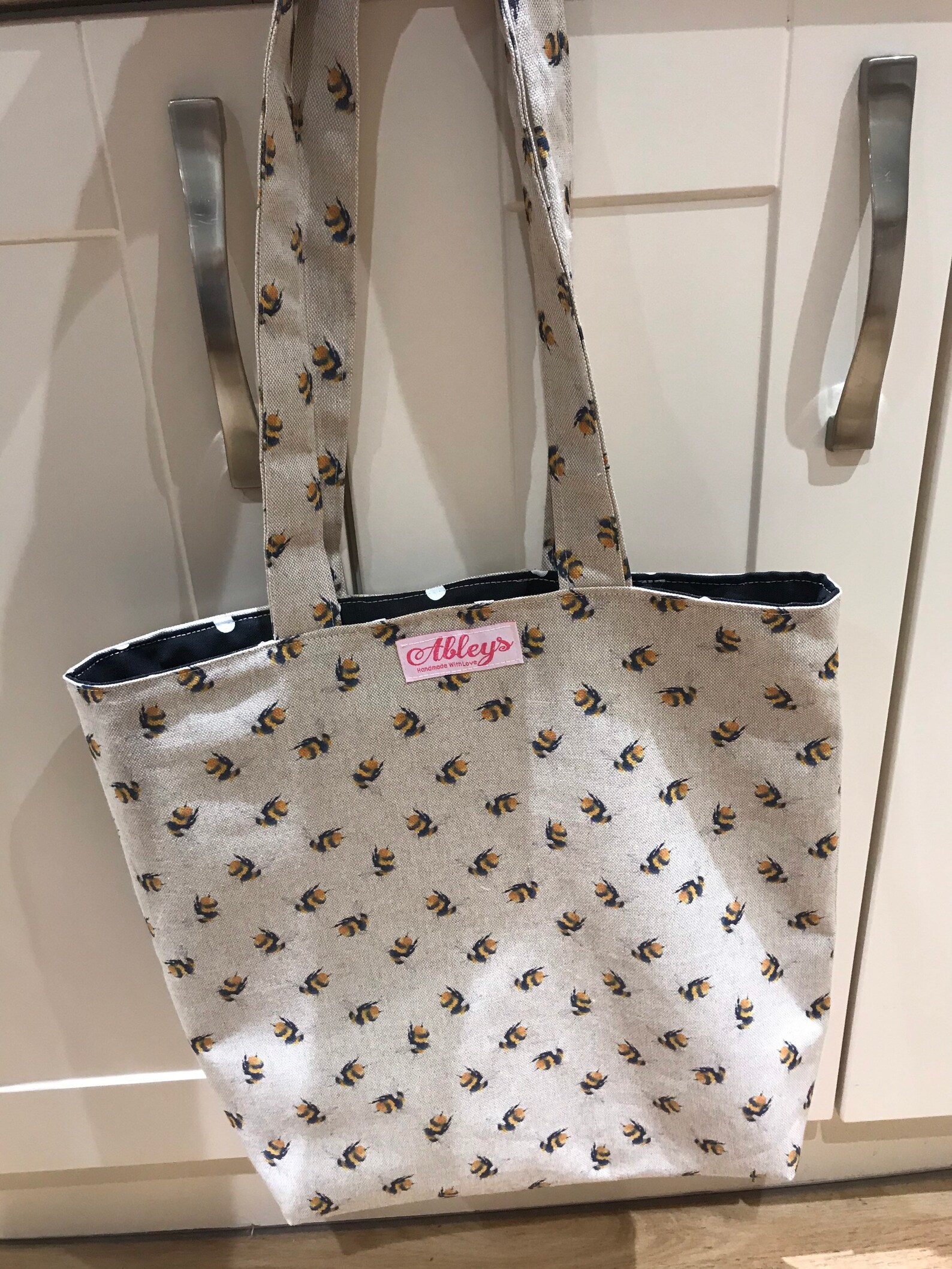 Bee Small Tote Bag Bee Fabric Bag Bags Shopping Bag Tote - Etsy