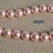Handmade Pink Shell Pearl Statement Necklace, 20mm Beaded Necklace - Etsy