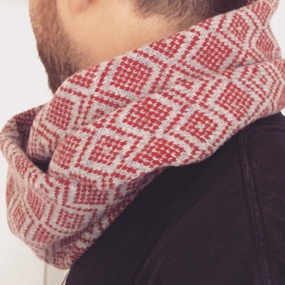 Snood Scarf Neck Warmer Circle Scandi Scarf Soft Merino - Etsy