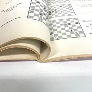 Vintage Spectacular Chess Problems Book Retro 1960s Kenneth S. Howard ...
