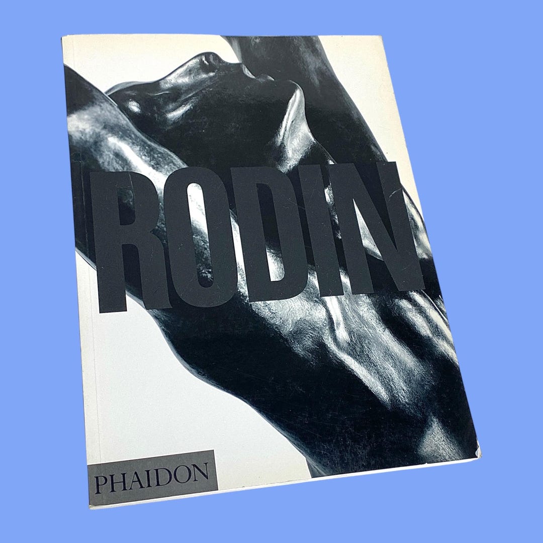 Vintage Auguste Rodin Book Retro 1990s Contemporary + Sculptures ...
