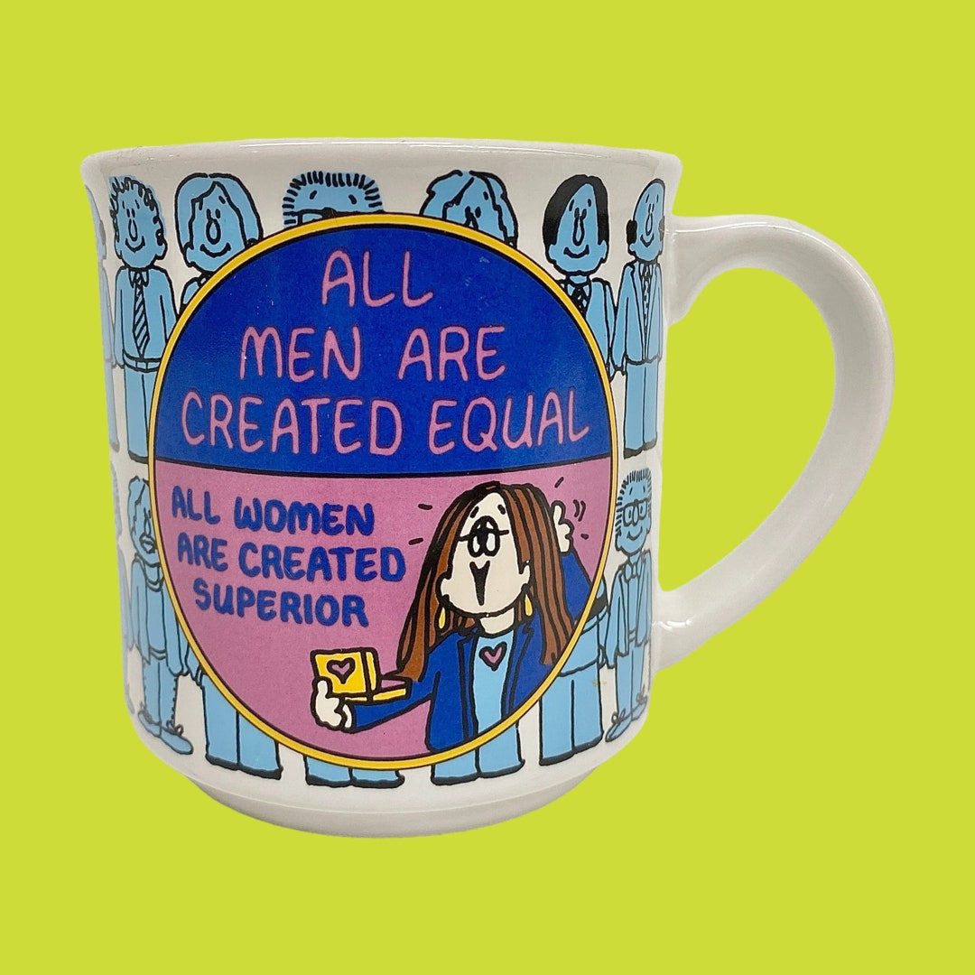 Vintage Cathy Mug Retro 1980s Recycled Paper Products + Cartoon + All ...