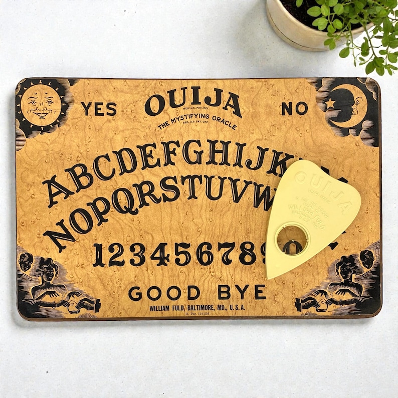 Vintage Ouija Board Retro 1960s Mid Century Modern + William Fuld ...