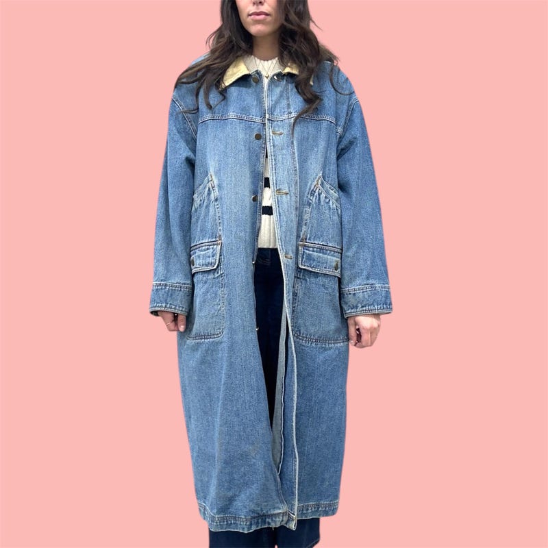 Denim Duster - Etsy