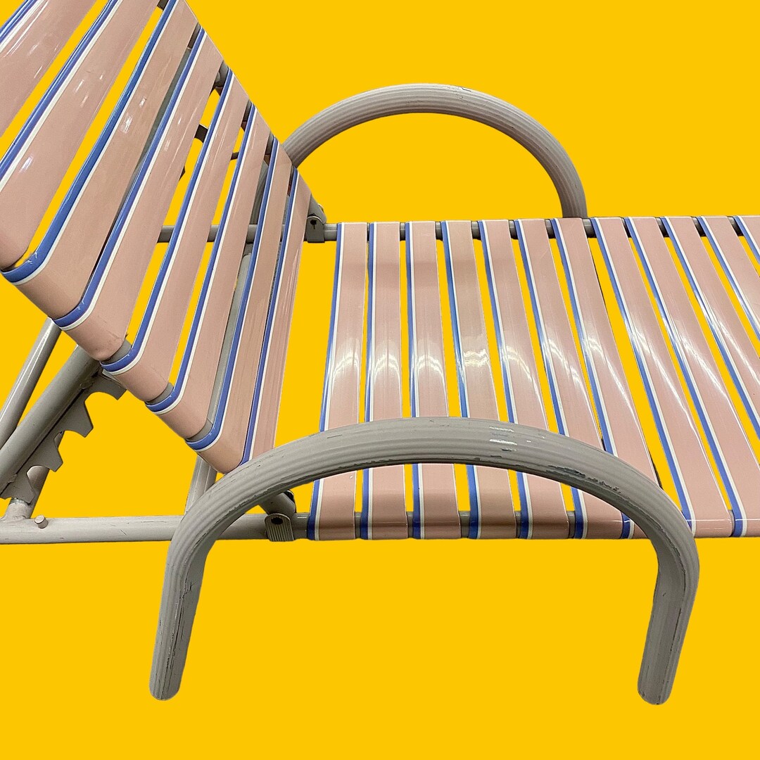 LOCAL PICKUP ONLY ———— Vintage Lawn or Pool Chaise Lounge - Etsy
