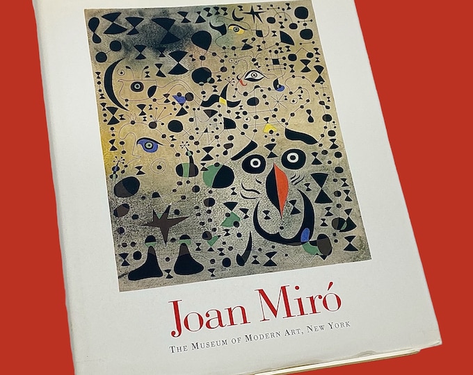 Vintage Joan Miro Art Book Retro 1990s Contemporary + Museum of Modern ...