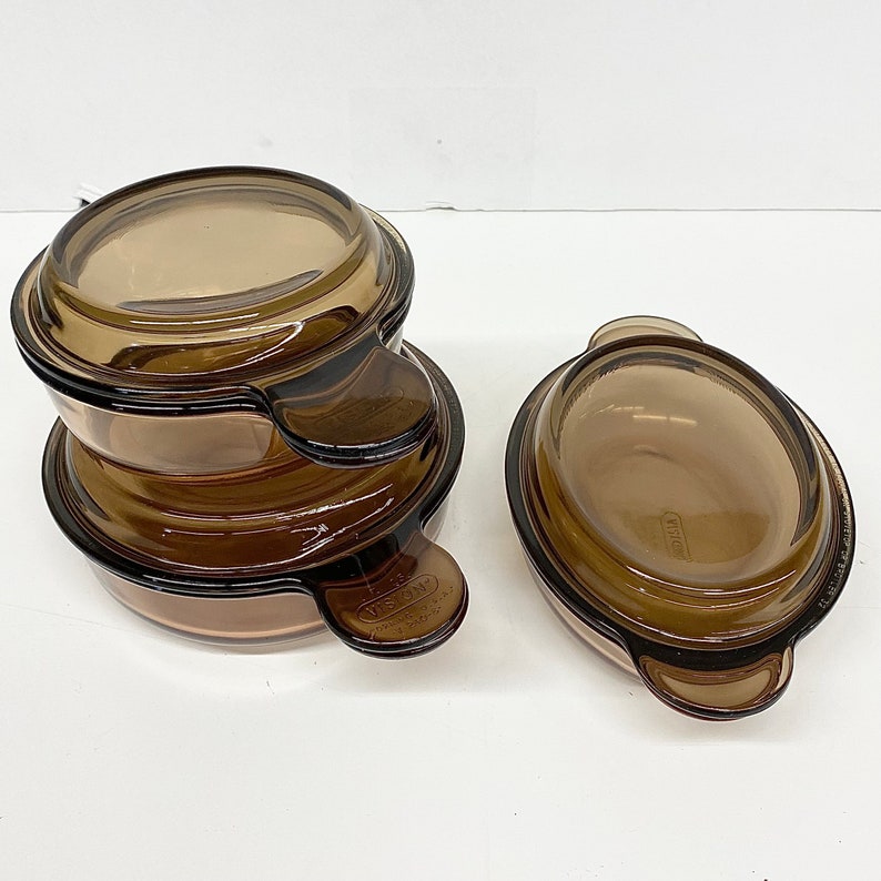 Vintage Vision Casserole Set Retro 1980s Contemporary Grab N - Etsy