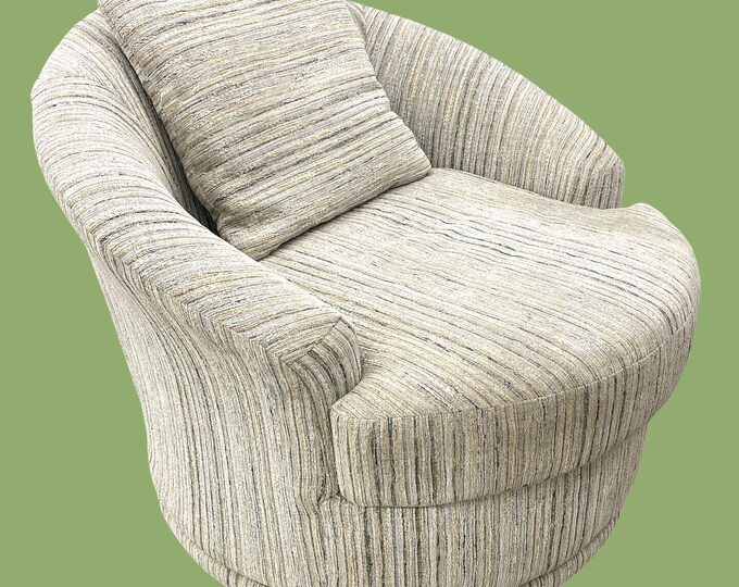 LOCAL PICKUP ONLY ———— Vintage Swivel Lounge Chair - Etsy