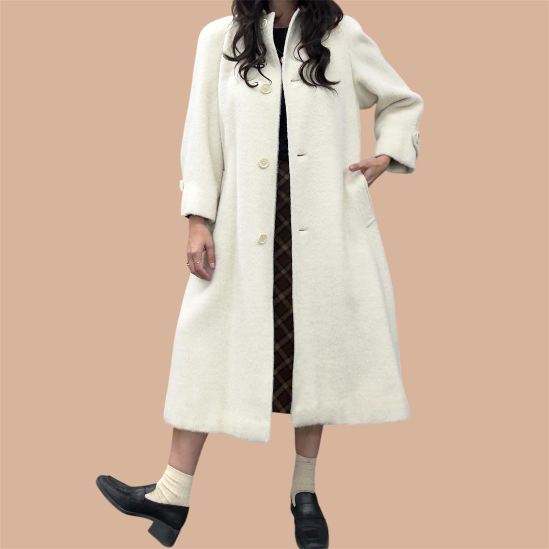 Vintage Coat Retro 1980s Perry Ellis House of Style Berkowitz ...