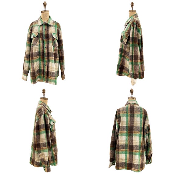 Vintage CPO Montgomery Ward Shacket 1970s Retro Size … - Gem