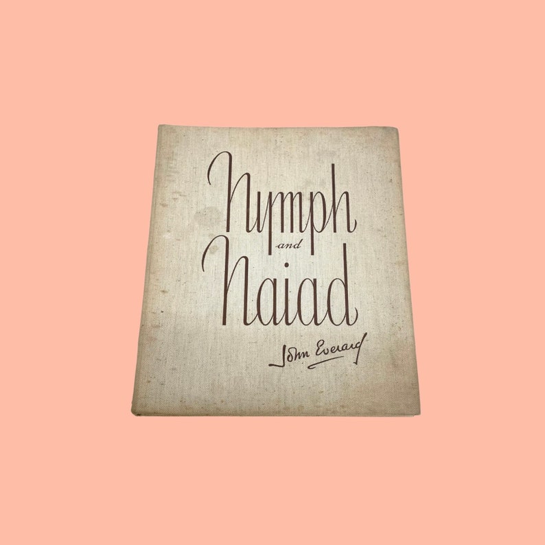 Vintage Nymph and Naiad Book Retro 1940s John Everard George - Etsy