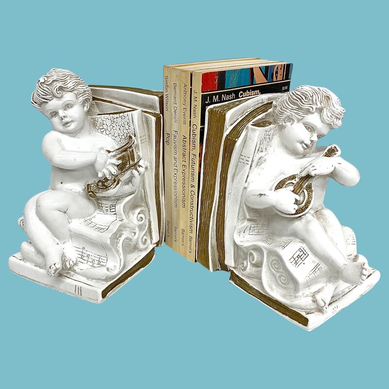 Cherub Bookends - Etsy